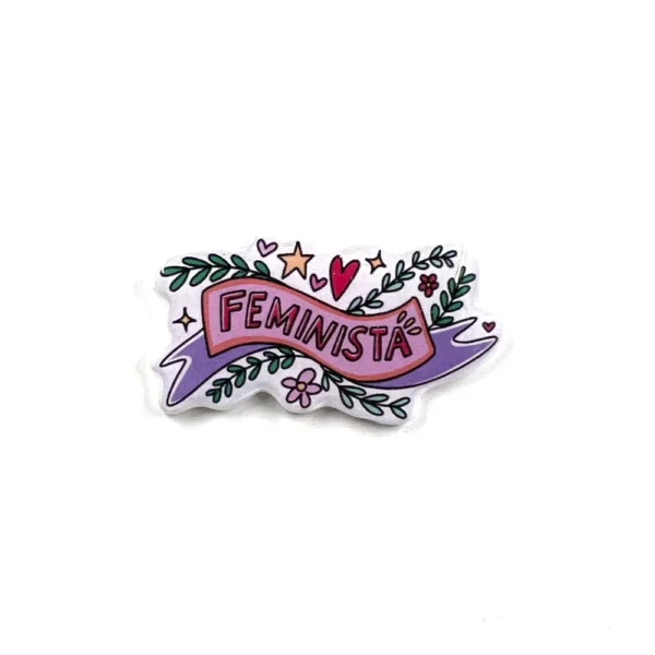 Pin Mujeres Feminista - Lemurina